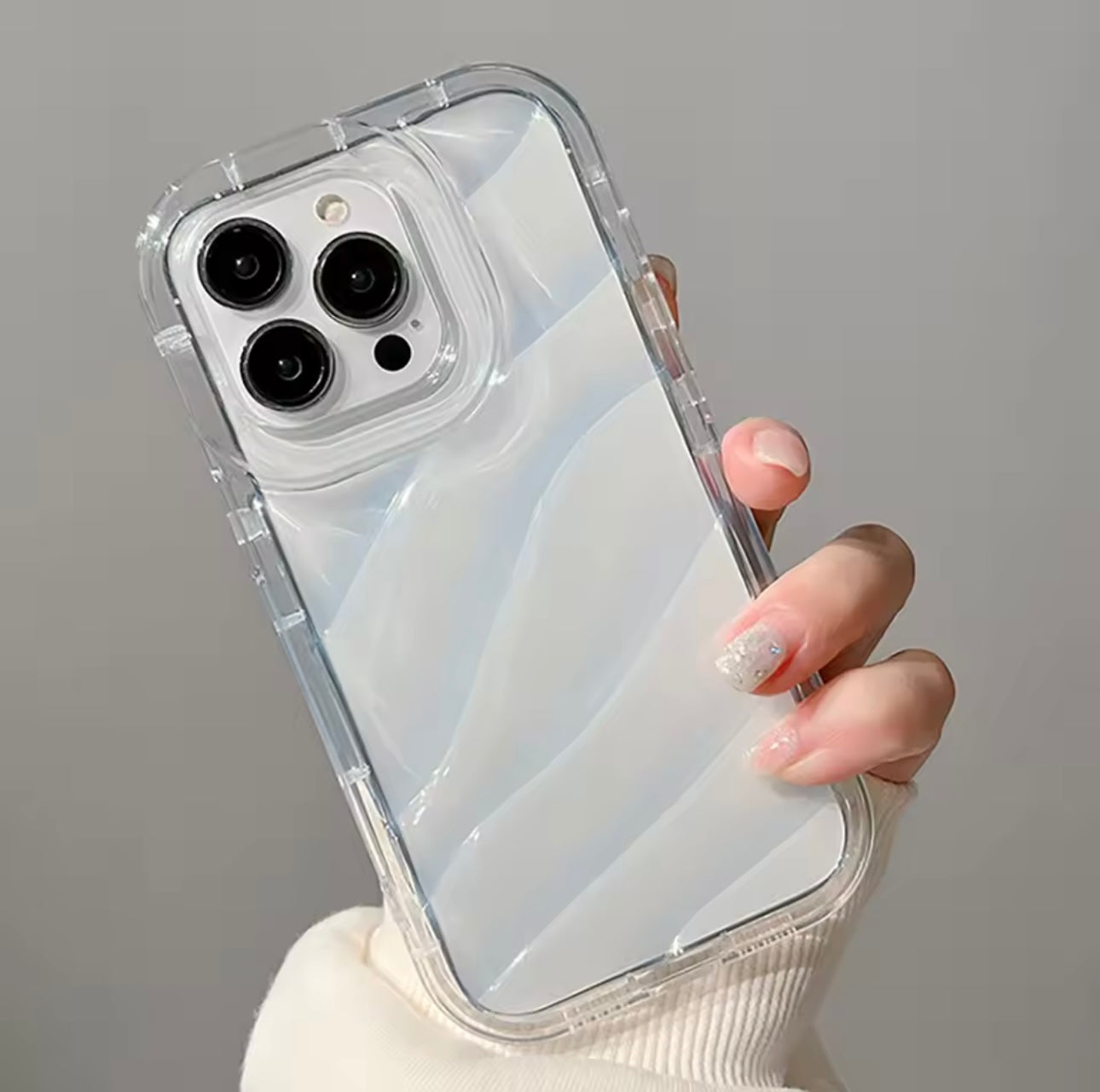 Air Bumper Clear Waves Case – Case.PK